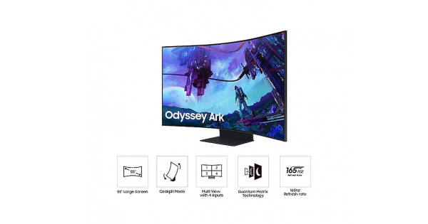 SAMSUNG ODYSSEY ARK 2ND GEN 55" CURVED 4K 165HZ 2025