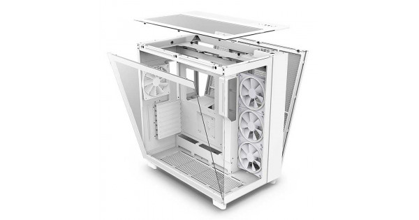 NZXT - H9 ELITE ATX PREMIUM DUAL-CHAMBER MID-TOWER - WHITE