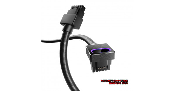 HYDRUS ARGB PSU EXTENSION CABLE GPU 16PIN-A 60CM - BLACK