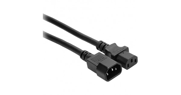 EXTENSION MALE TO FEMALE PC POWER CORD