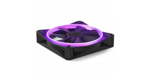 NZXT F120 120MM RGB FAN MATTE BLACK - TRIPLE PACK