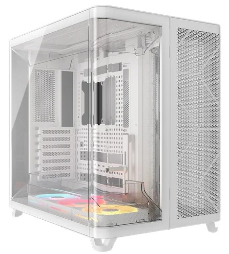 CORSAIR AIR 5400 TRIPLE-CHAMBER CASE 2025 - WHITE