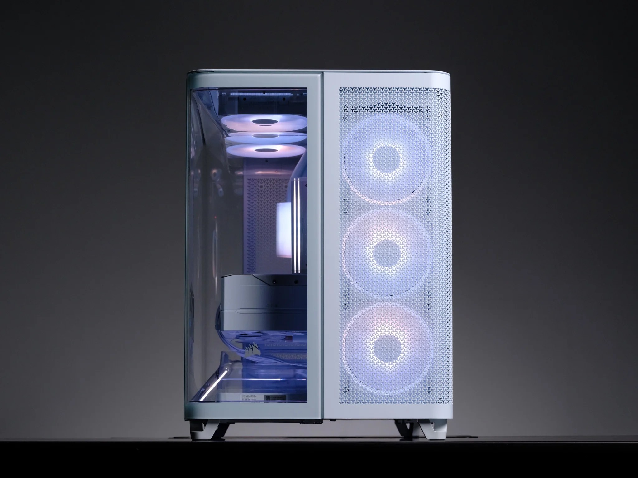 CORSAIR AIR 5400 TRIPLE-CHAMBER CASE 2025 - WHITE