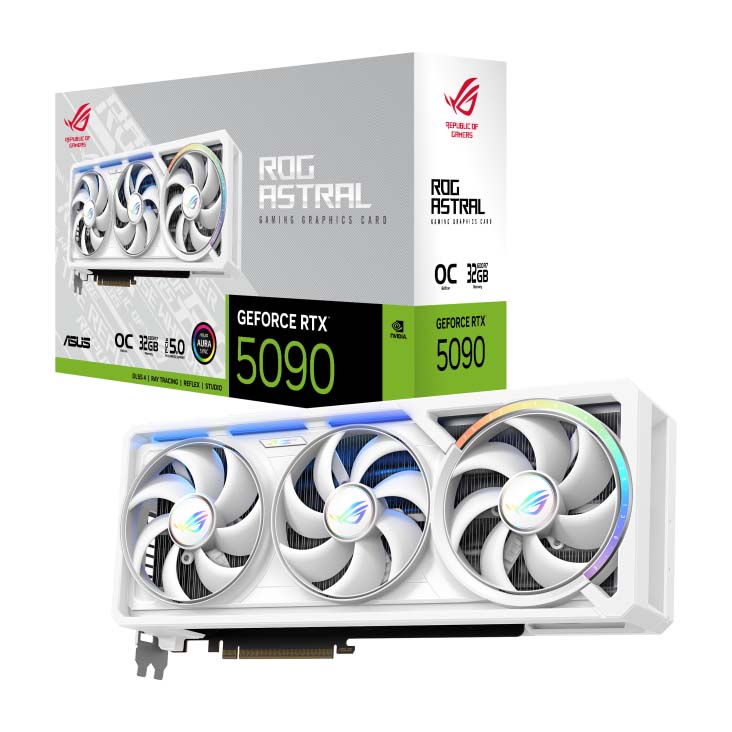 ROG ASTRAL RTX 5090 32GB GDDR7 WHITE OC EDITION