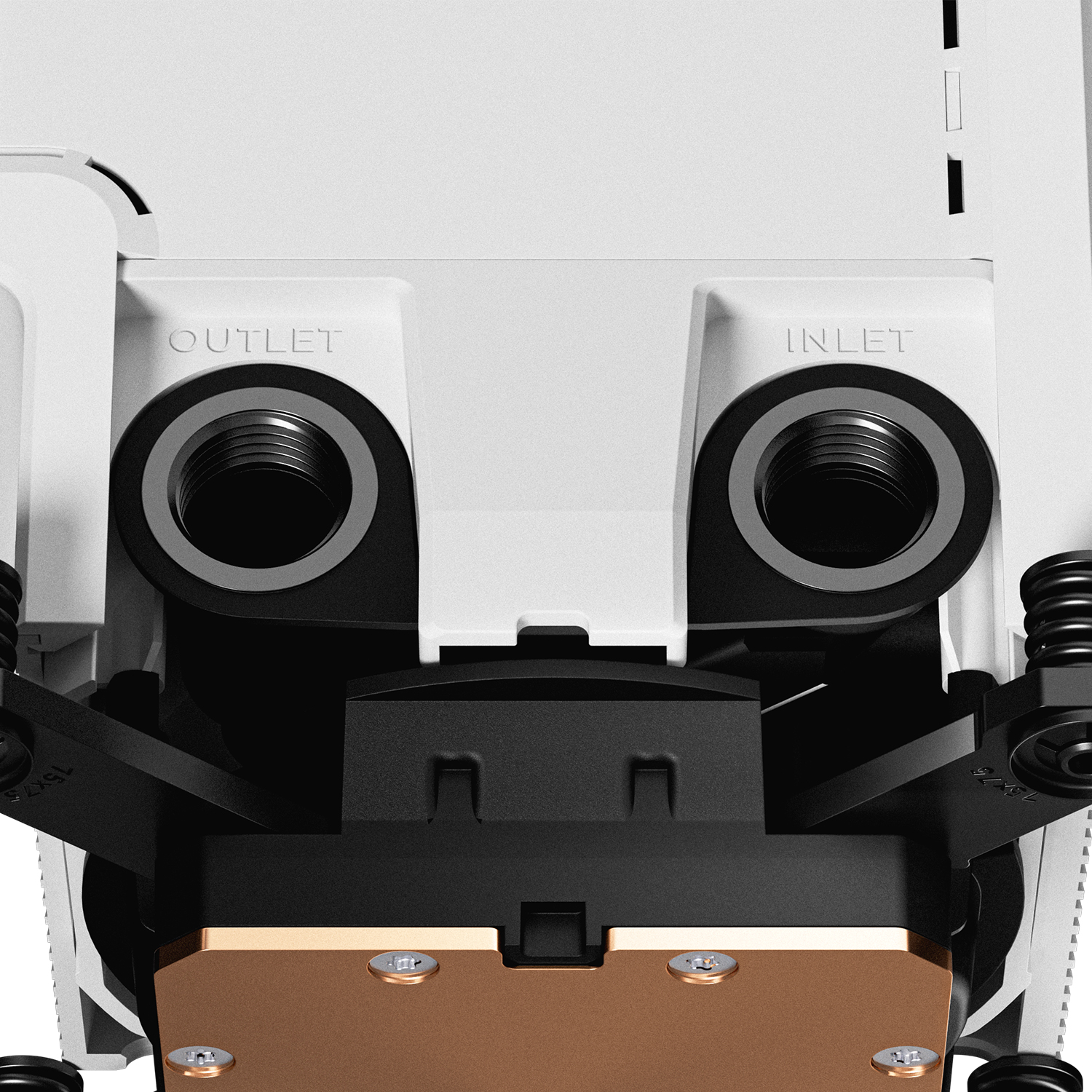 TRYX PANORAMA WATER BLOCK CRAFTED - WHITE