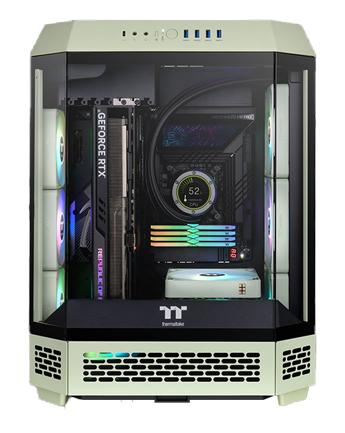 THERMALTAKE THE TOWER 600 MID TOWER MATCHA GREEN