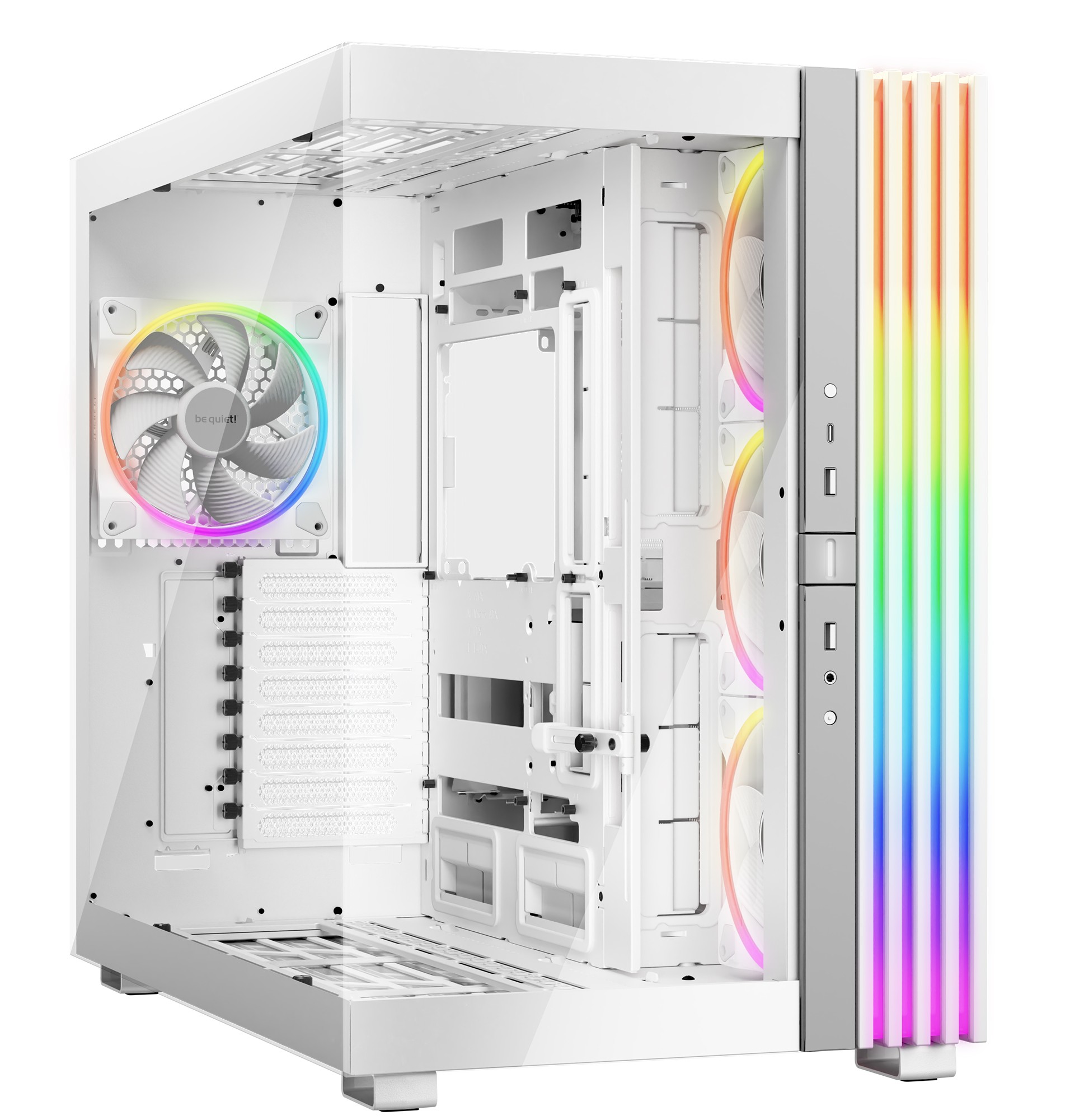 BEQUIET LIGHT BASE 900 FX WHITE WITH ARGB FANS