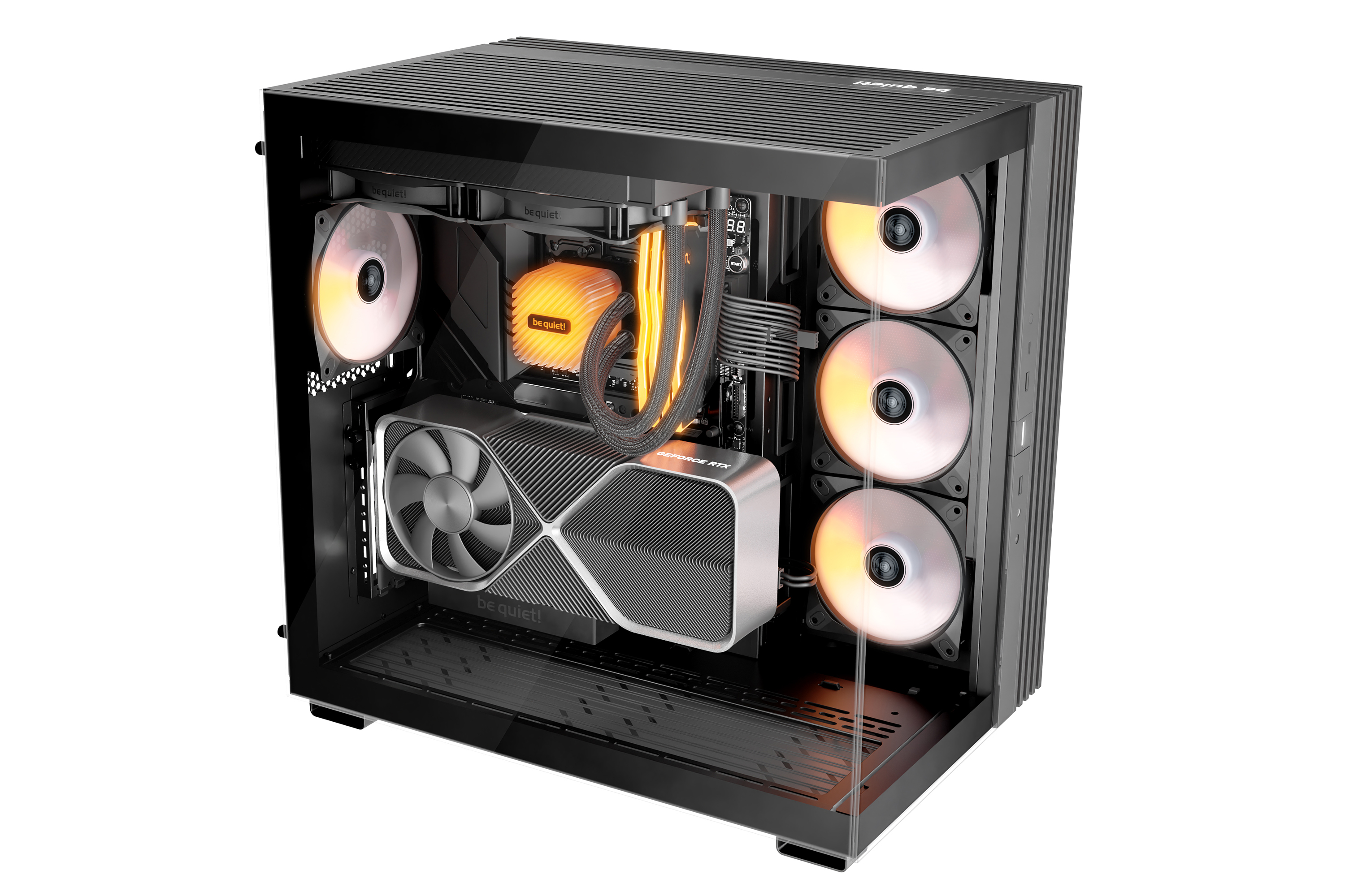 BE QUIET LIGHT BASE 600 LX BLACK WITH ARGB FANS