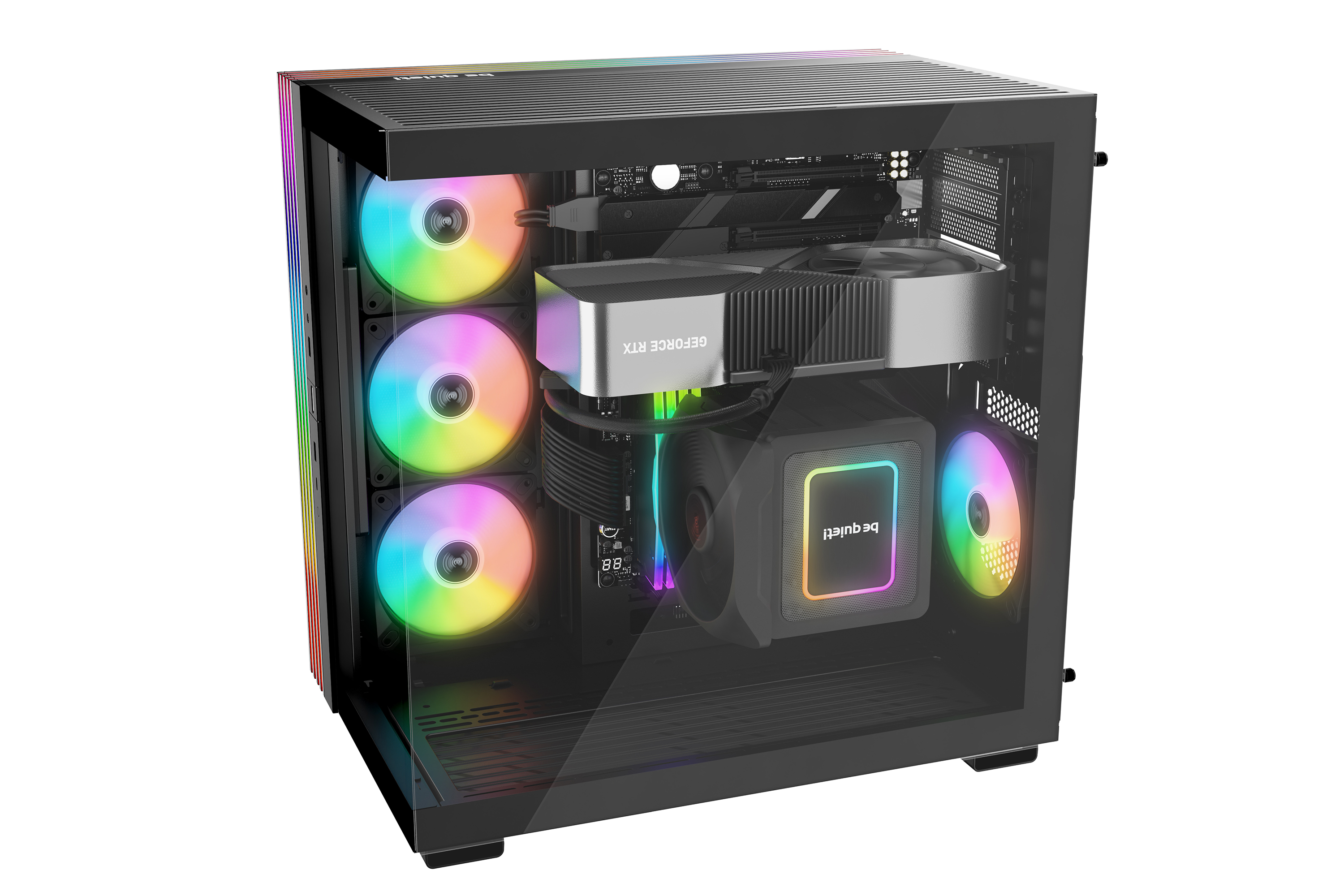BE QUIET LIGHT BASE 600 LX BLACK WITH ARGB FANS
