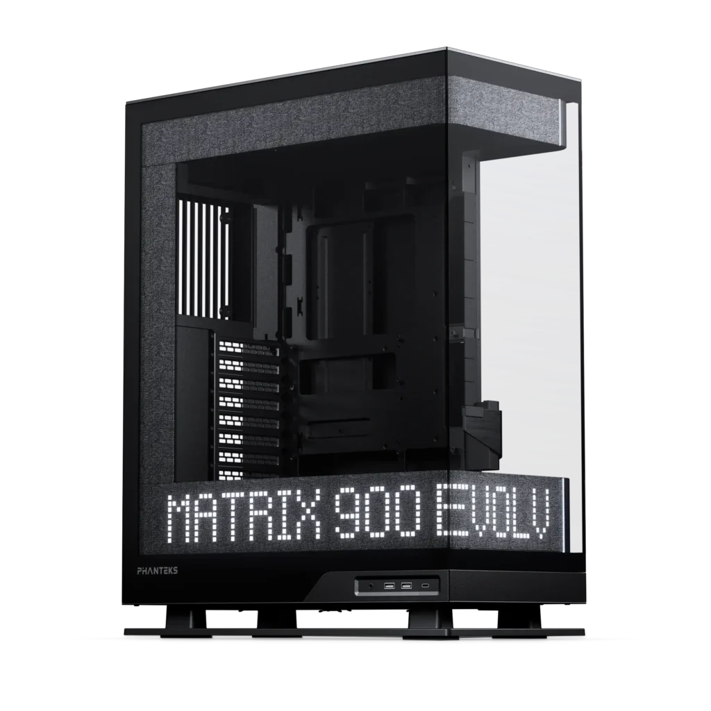PHANTEKS EVOLV X2 MATRIX MID-TOWER WITH 900 LED MATRIX DISPLAY - BLACK