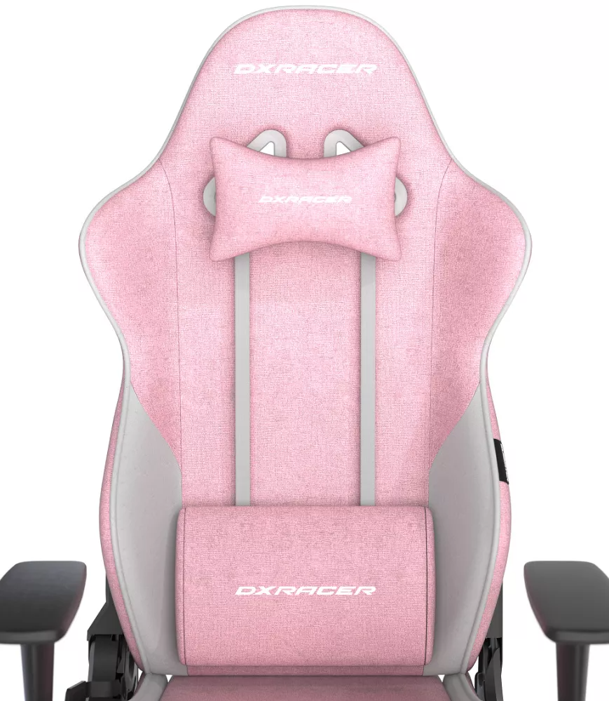 DXRACER GLADIATOR SERIES PINK & WHITE GAMING CHAIR