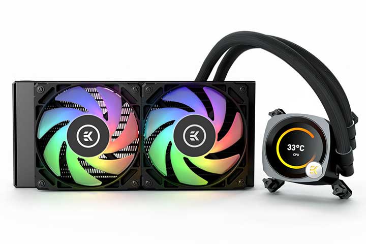 EK-NUCLEUS AIO CR240 VISION - D-RGB LIQUID COOLER