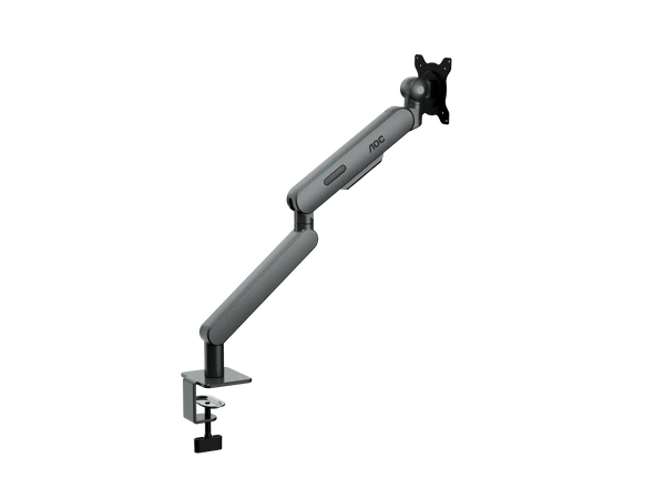 AOC AM400 C-CLAMP AND GROMMET DESK-MOUNT SINGLE MONITOR ARM