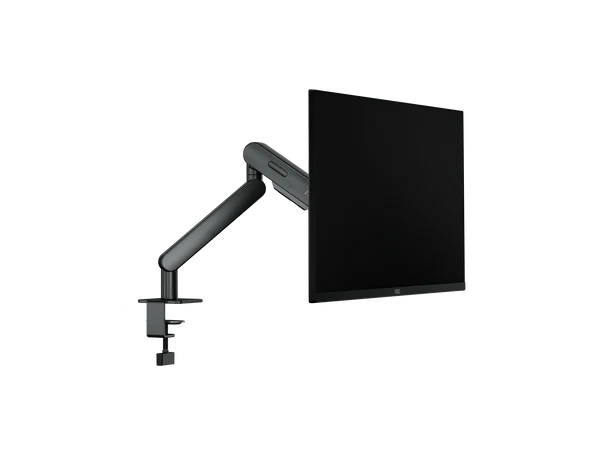 AOC AM400 C-CLAMP AND GROMMET DESK-MOUNT SINGLE MONITOR ARM