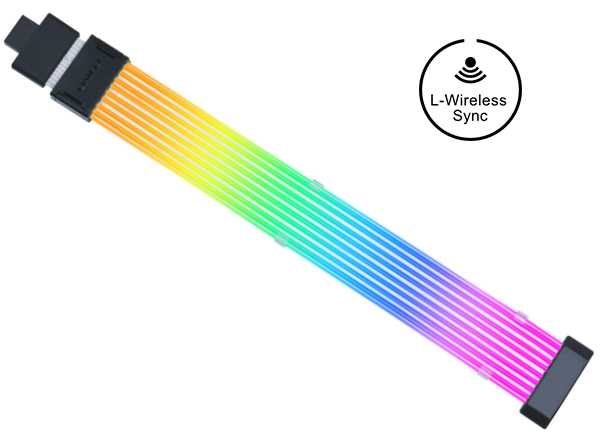 LIAN LI STRIMER WIRELESS 2 x 8-PIN RGB CPU CABLE MOD