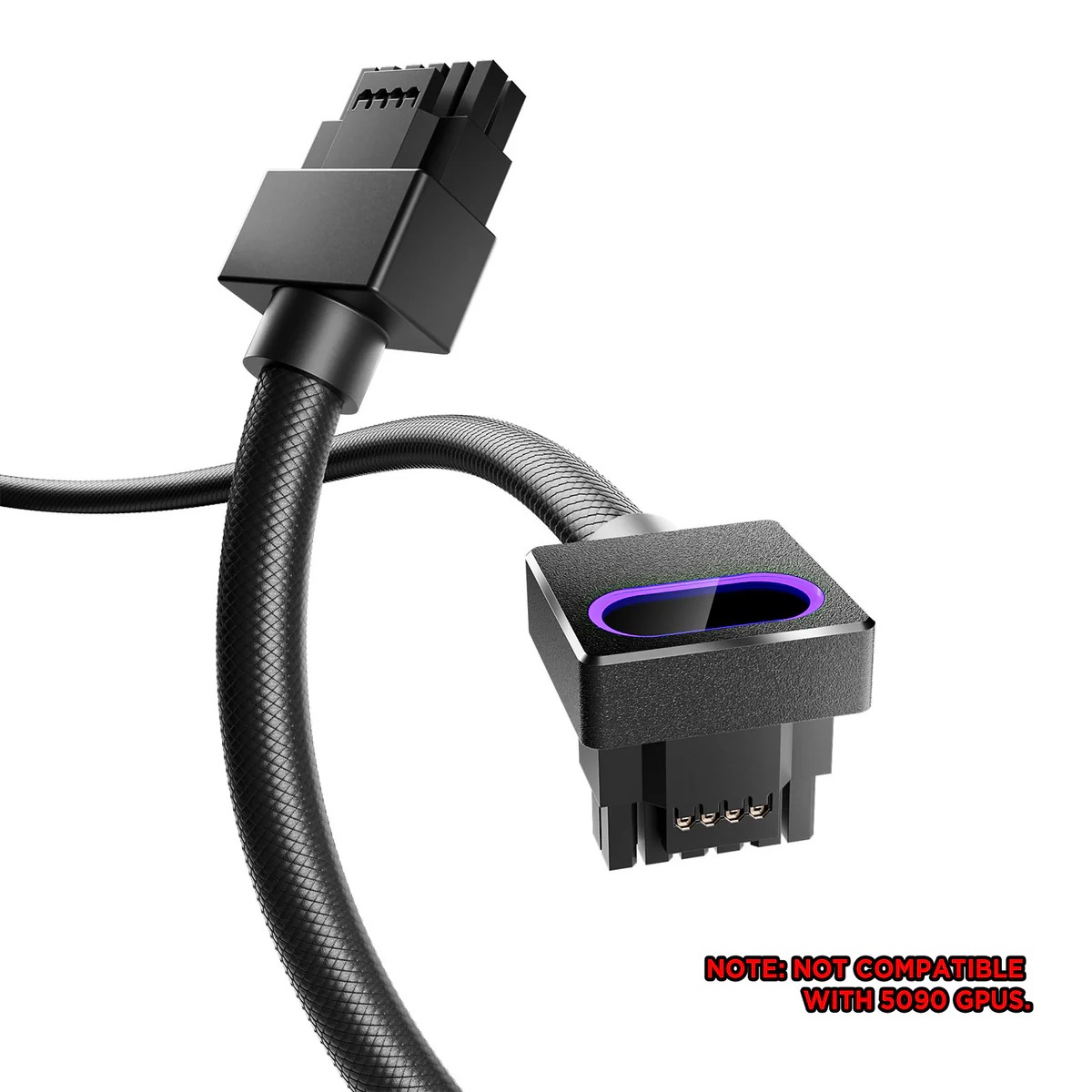 HYDRUS ARGB PSU EXTENSION CABLE GPU 16PIN-A 60CM - BLACK