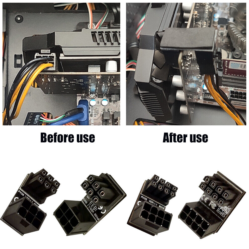GPU POWER CONNECTOR 6PIN 180 DEGREE (STANDARD)