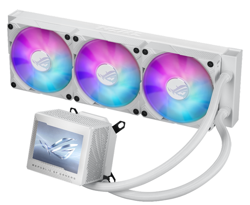 ROG RYUJIN III 360 ARGB LIQUID 3.5" 60 FPS LCD 2023 - SNOW