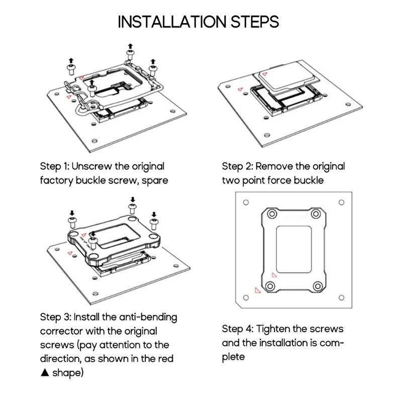 THERMALRIGHT LGA1700-BCF BLACK V2 CPU ANTI-BEND FIXER
