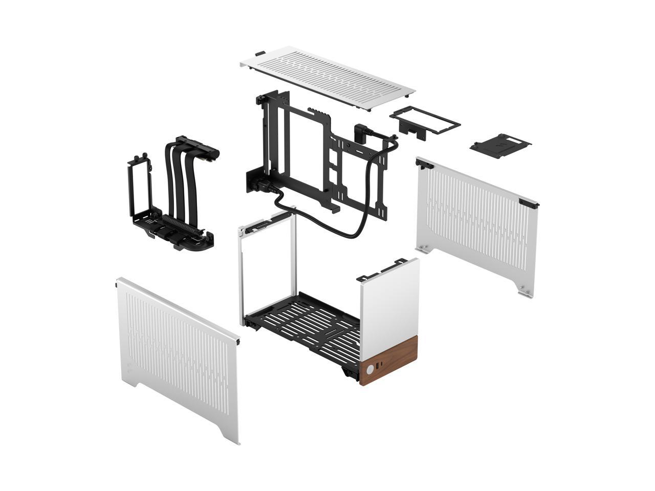 FRACTAL DESIGN TERRA MINI-ITX PCIE 4.0 RISER, SILVER