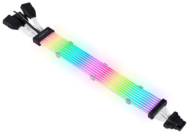 LIAN-LI STRIMER PLUS V2 12VHPWR - TRIPLE 8PIN ADAPTER - 8 LIGHT