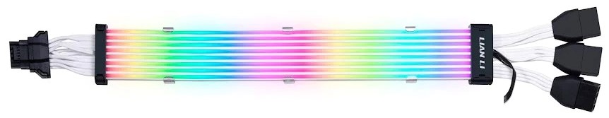 LIAN-LI STRIMER PLUS V2 12VHPWR - TRIPLE 8PIN ADAPTER - 8 LIGHT