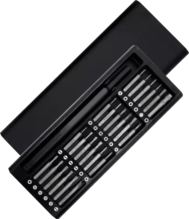 PREMIUM SCREWDRIVER 24-IN-1 COMPACT SET (PUSH EJECT)