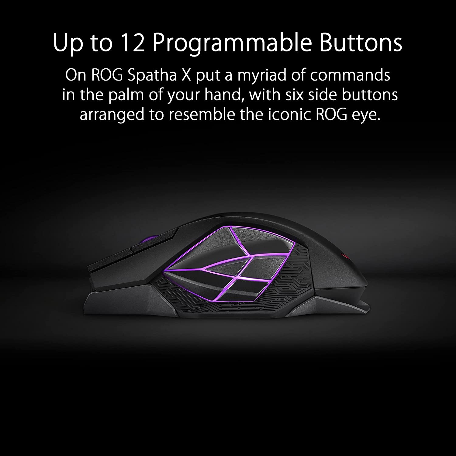 ASUS ROG SPATHA X WIRELESS GAMING MOUSE