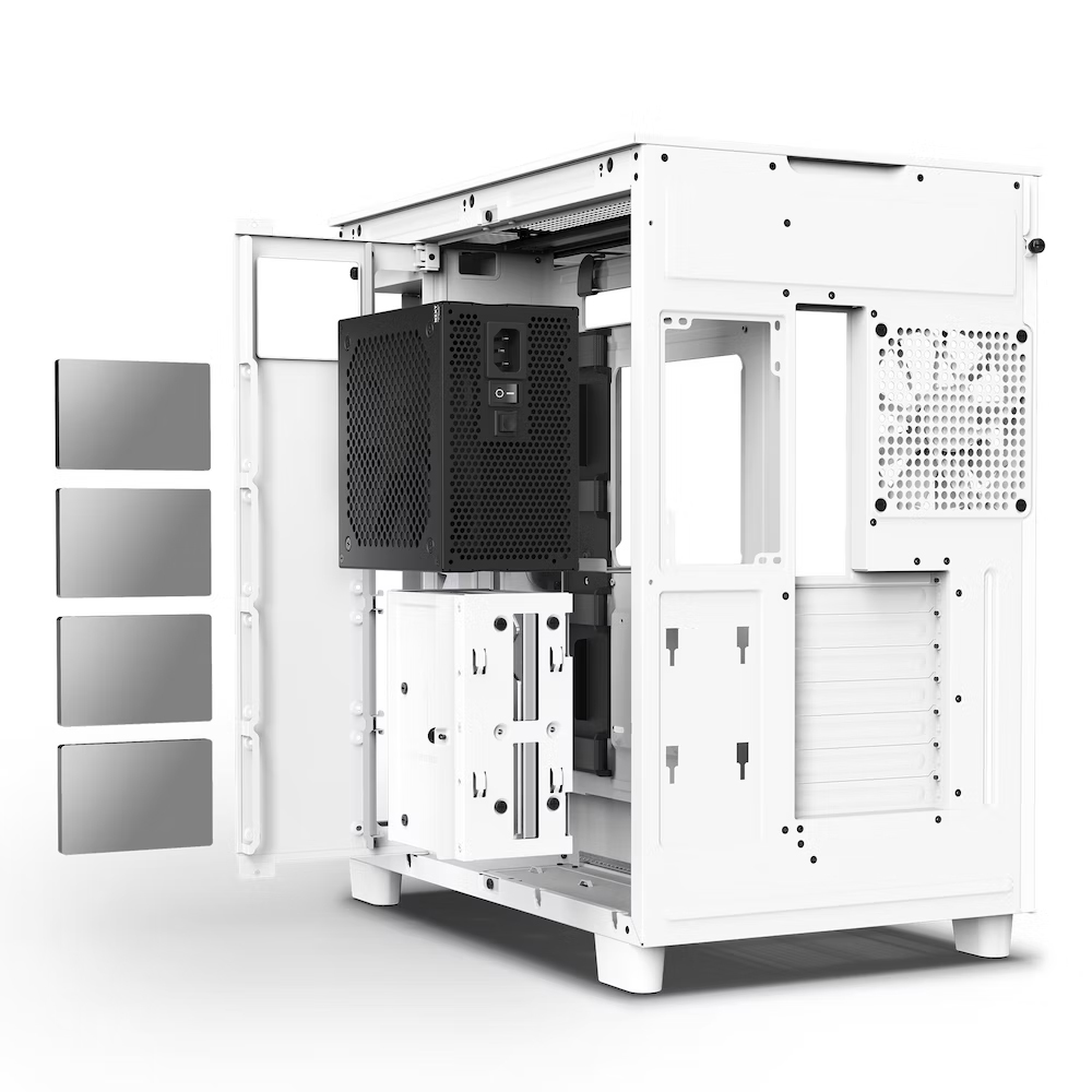 NZXT - H9 ELITE ATX PREMIUM DUAL-CHAMBER MID-TOWER - WHITE