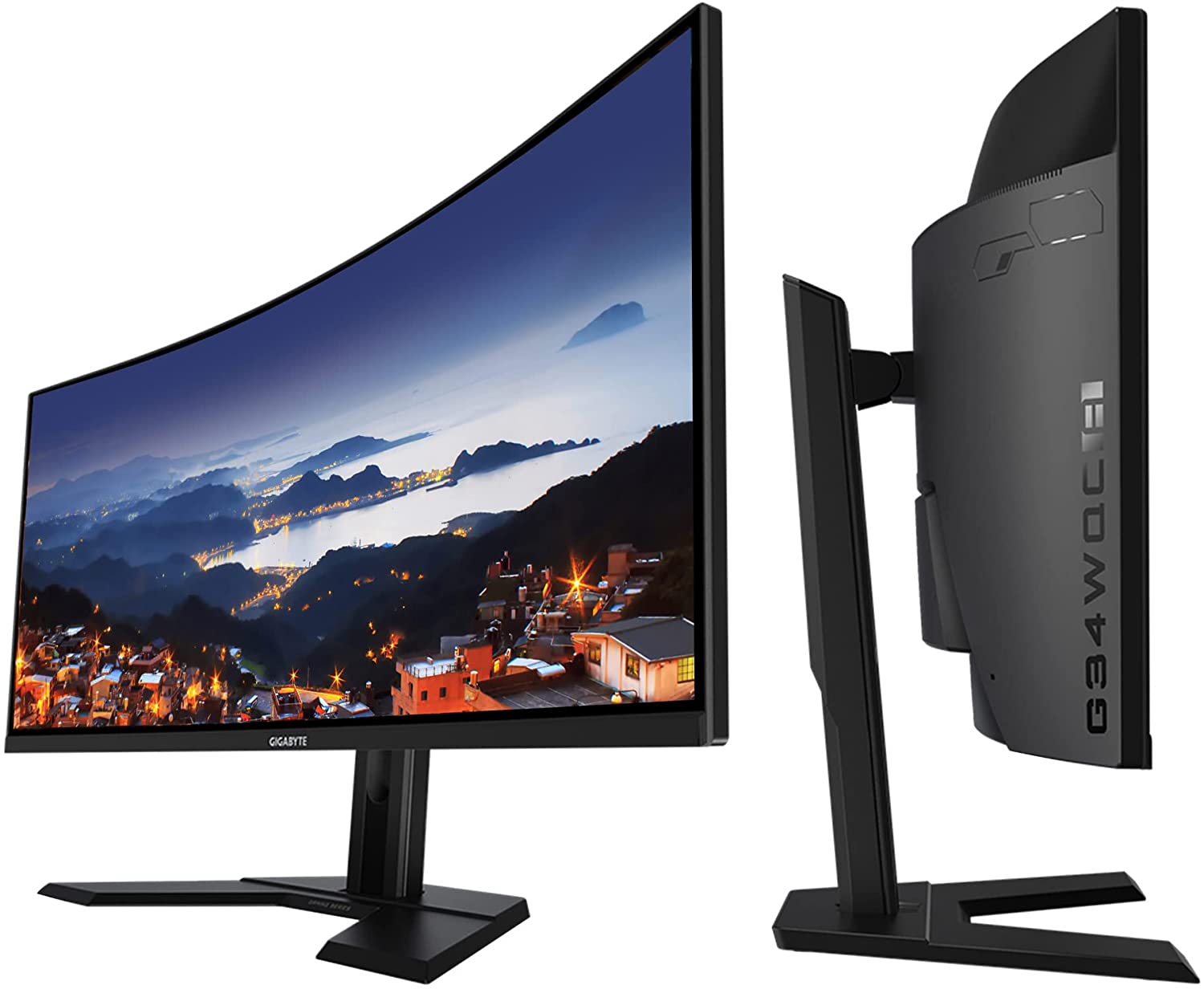 GIGABYTE G34WQC 34" 144HZ ULTRA-WIDE CURVED ,3440 X 1440 HDR