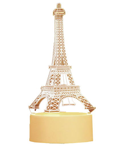 3D CREATIVE VISUALIZATION LAMP ACRYLIC