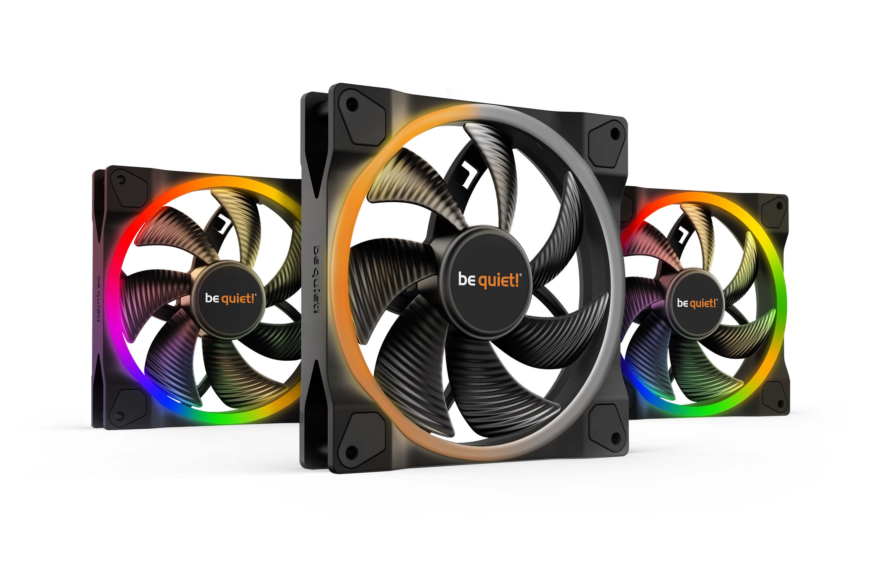 BE QUIET! LIGHT WINGS 120MM PWM PREMIUM - TRIPLE PACK