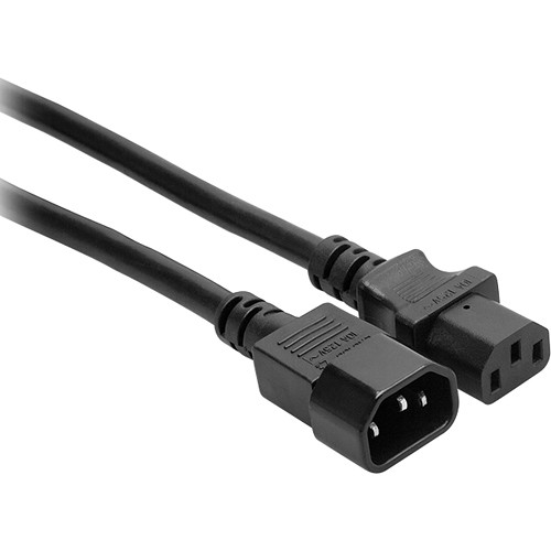 EXTENSION MALE TO FEMALE PC POWER CORD