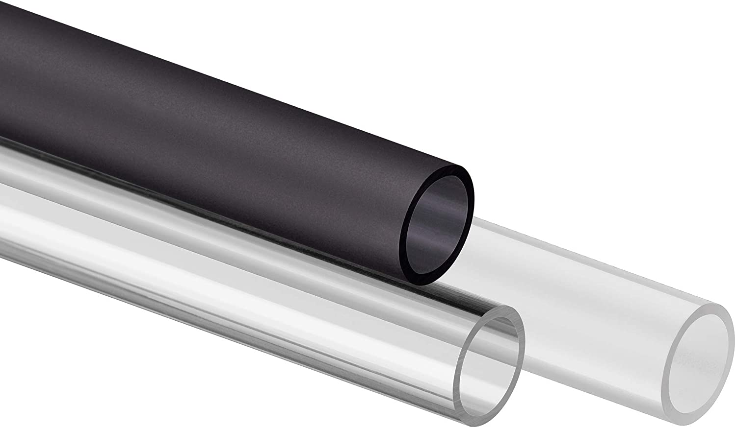 HYDRO X SERIES XT HARDLINE 12MM TUBING - SATIN BLACK