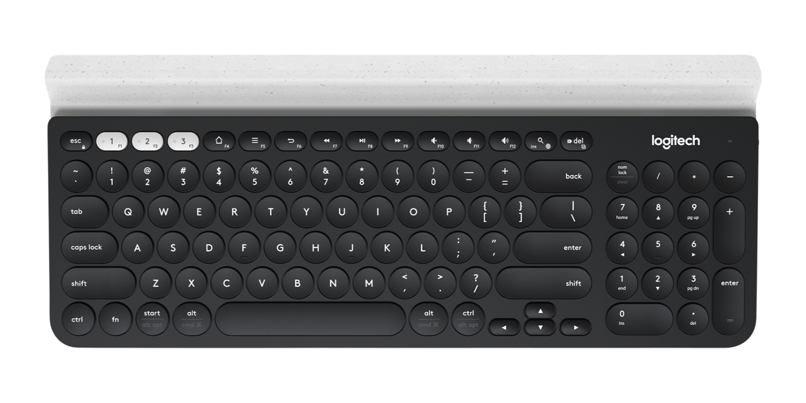 LOGITECH K780 MULTI-DEVICE WIRELESS + BLUETOOTH KEYBOARD