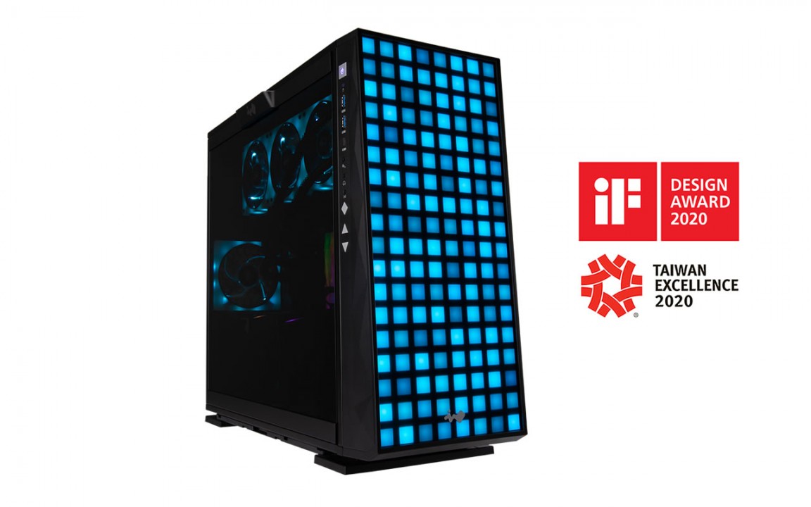 INWIN 309 BLACK EDITION - MID TOWER GAMING CASE