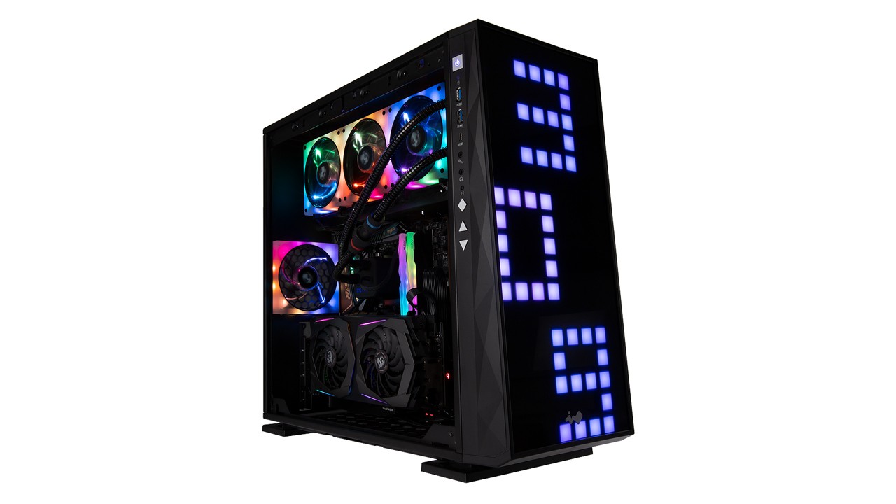 INWIN 309 BLACK EDITION - MID TOWER GAMING CASE