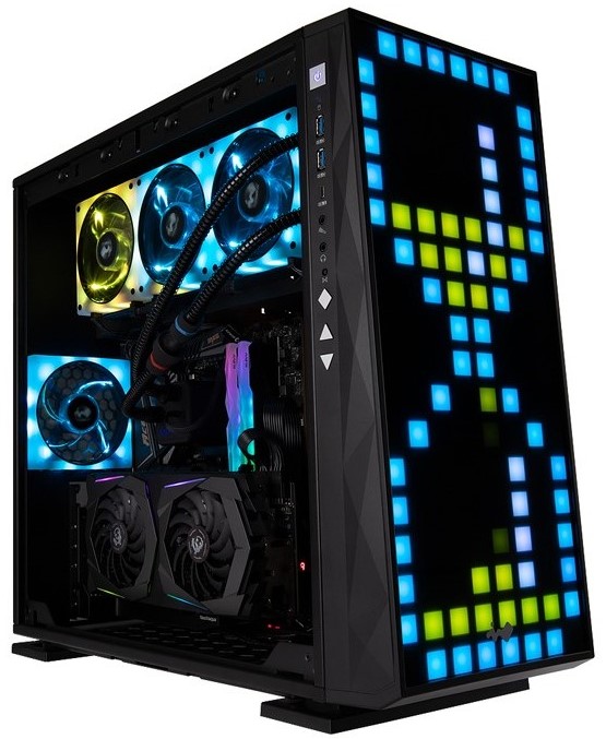 INWIN 309 BLACK EDITION - MID TOWER GAMING CASE