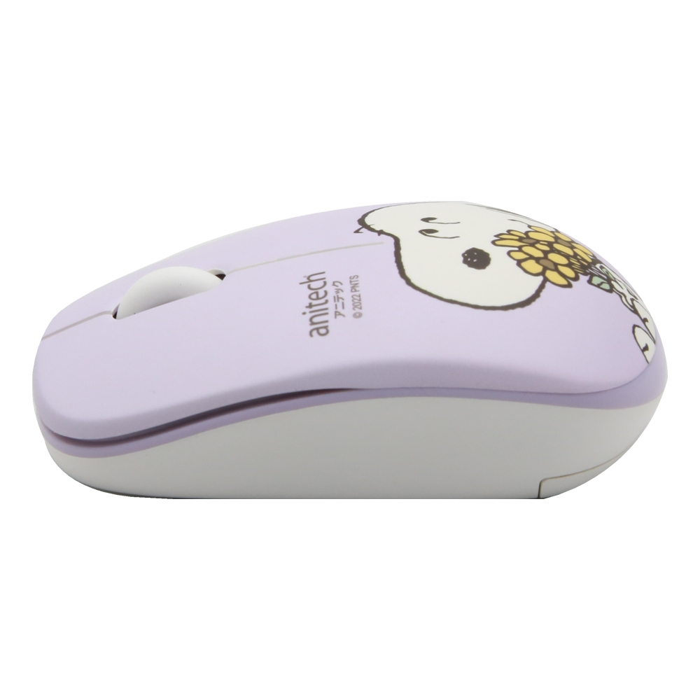ANITECH WIRELESS MOUSE SNOOPY PURPLE