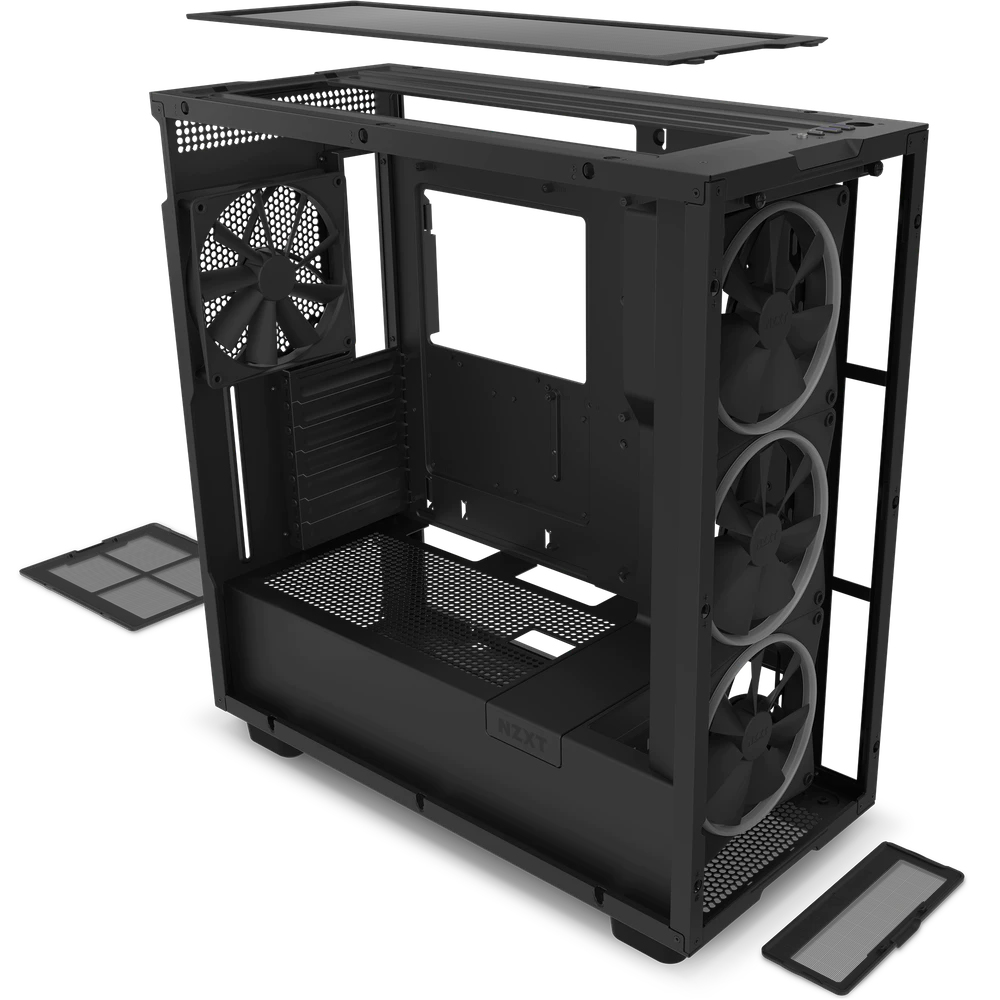 NZXT H7 ELITE PREMIUM MID-TOWER CASE - MATTE BLACK