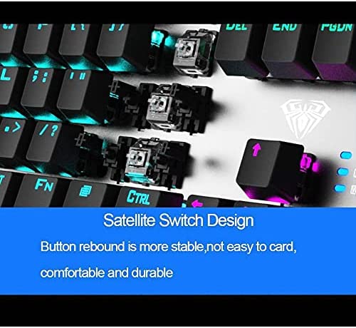 AULA F2058 GAMING RGB MECHANICAL KEYBOARD - BLUE SWITCH