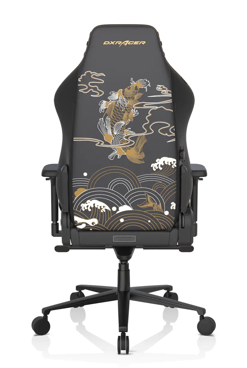 DXRACER CRAFT PRO SERIES KOI FISH BLACK GAMING CHAIR