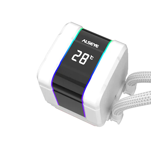 ALSEYE M360 PLUS ARGB-W LIQUID COOLER - LCD DISPLAY