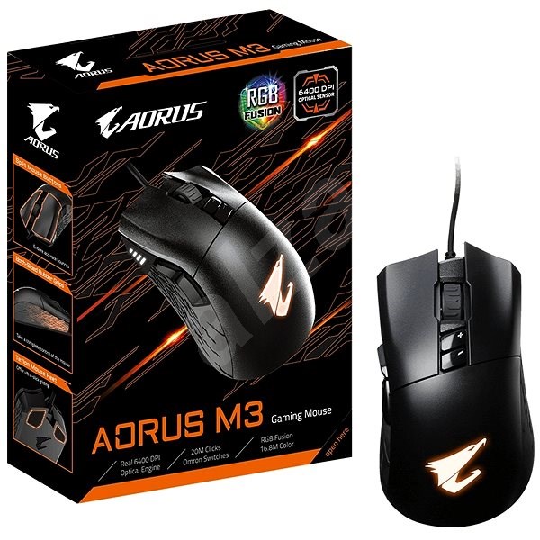 Gigabyte Aorus M3 Wired Gaming Mouse