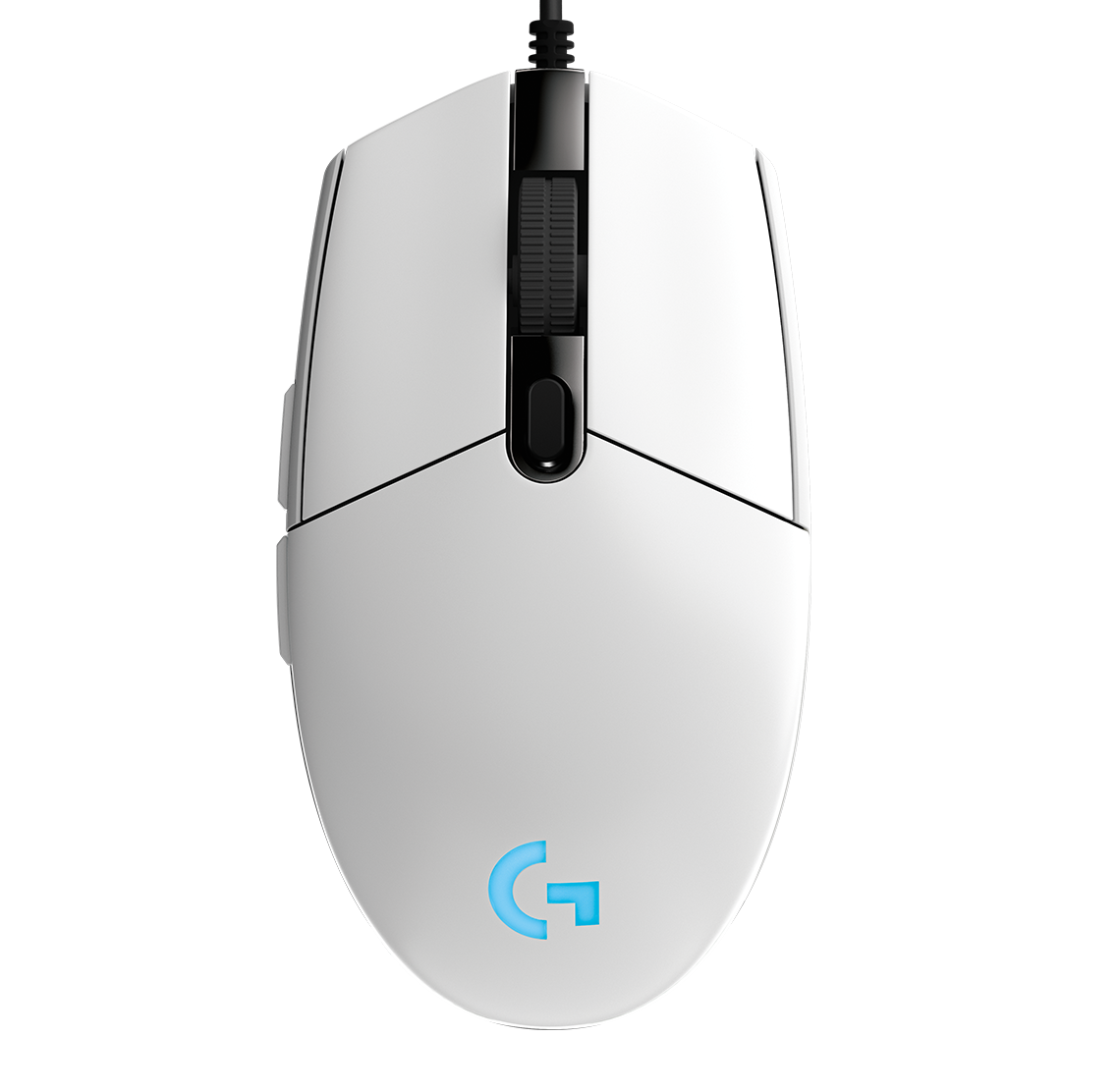 LOGITECH G102 LIGHTSYNC WIRED GAMING MOUSE - WHITE