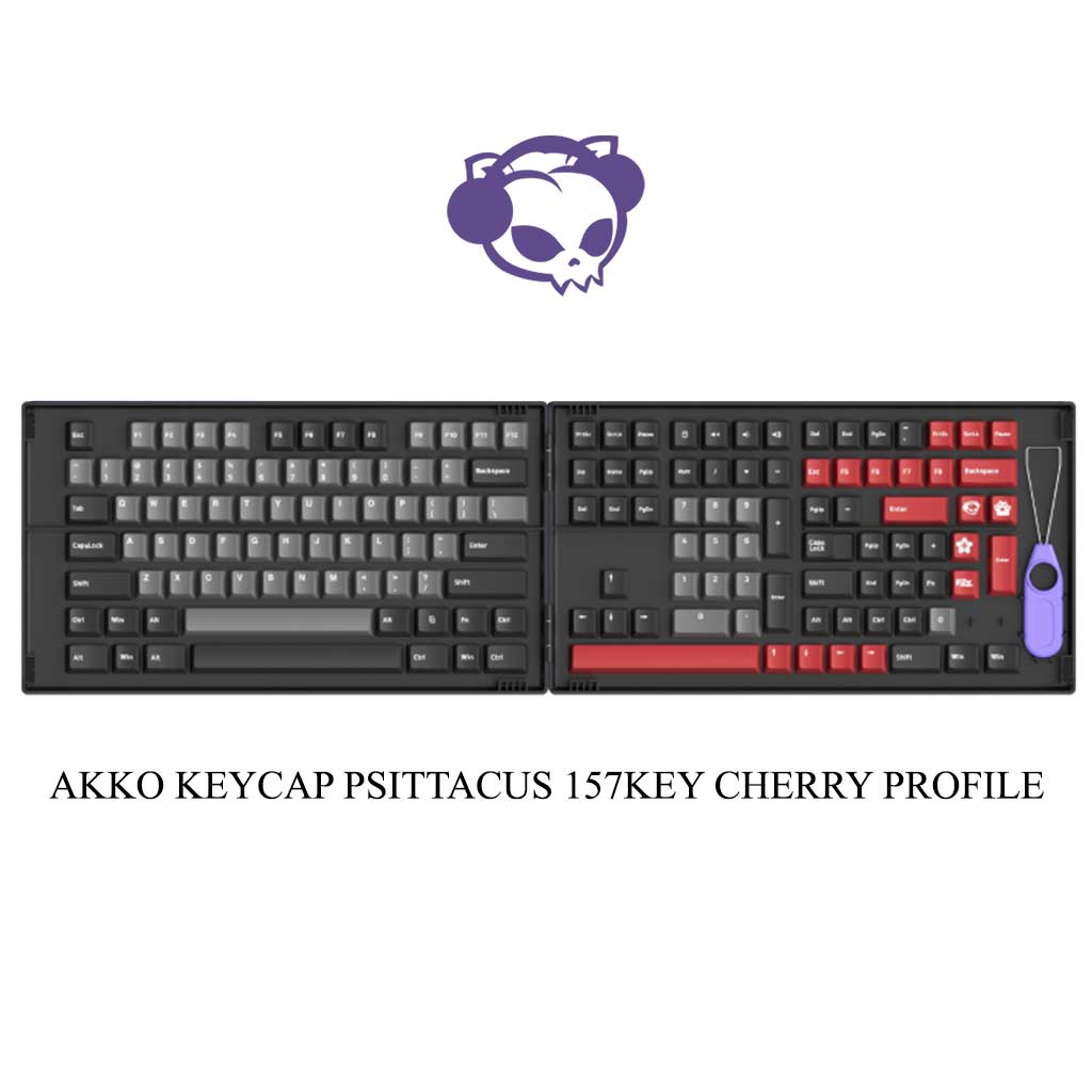 AKKO KEYCAP PSITTACUS 157KEY CHERRY PROFILE